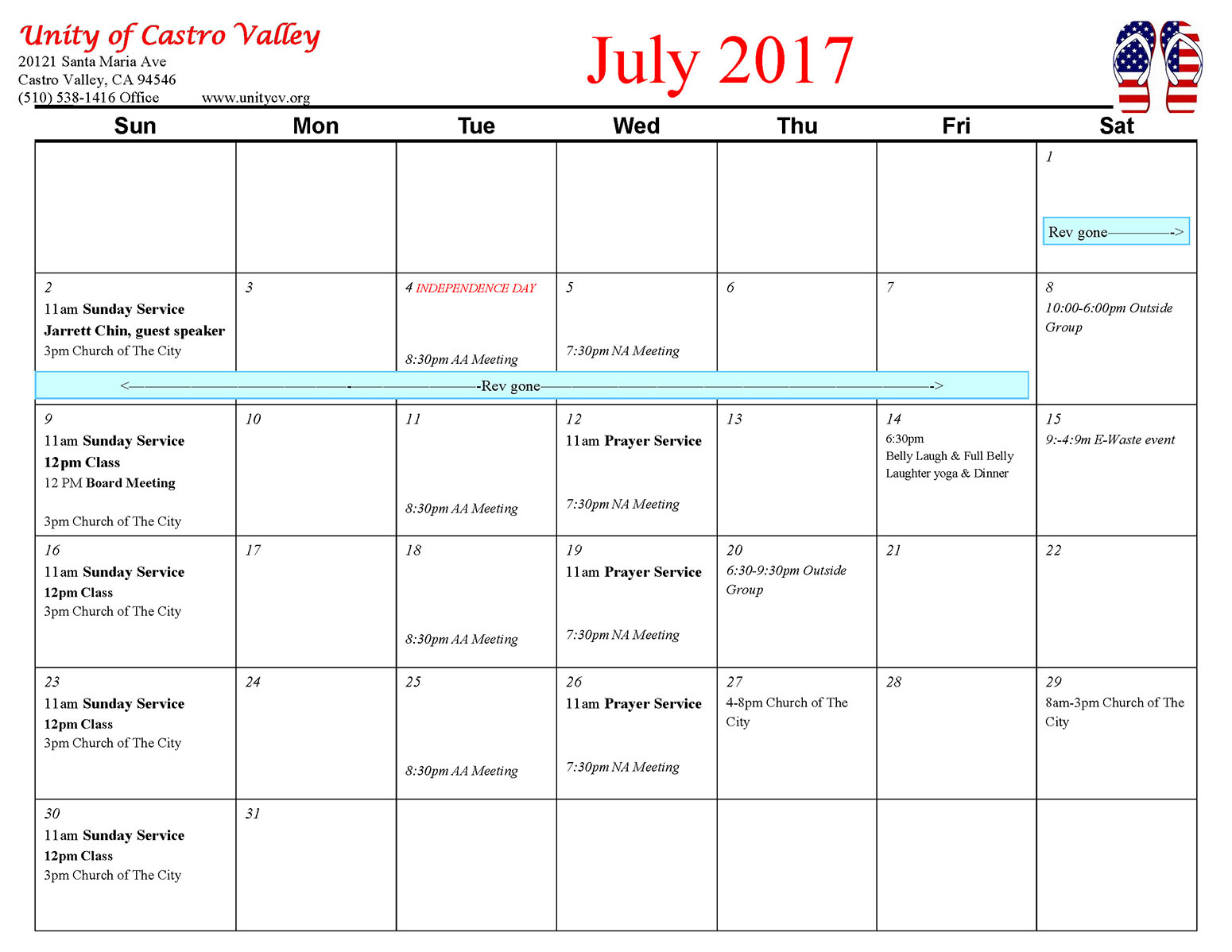 Unity Church of Castro Valley